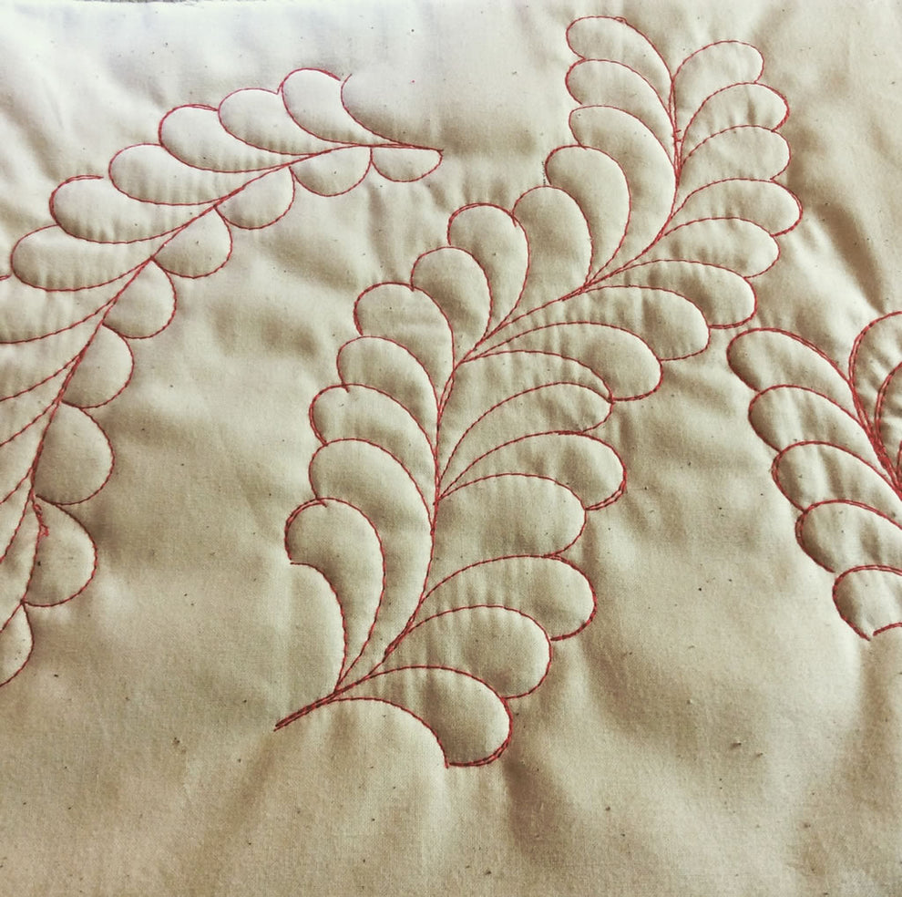 Parrs Curve quilting pattern for curling feathers design – Parrs Free ...