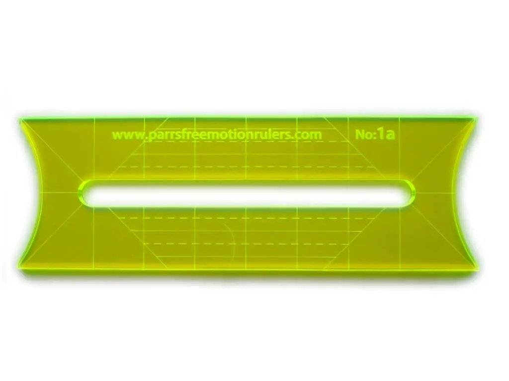 Straight Line Quilting Ruler for stitch in the ditch – Parrs Free ...