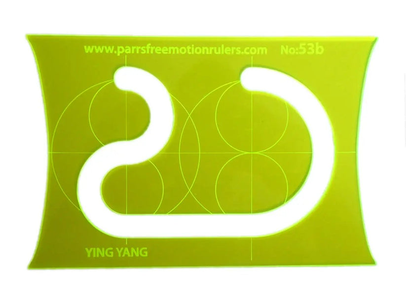 Ying & Yang – Parrs Free Motion Rulers